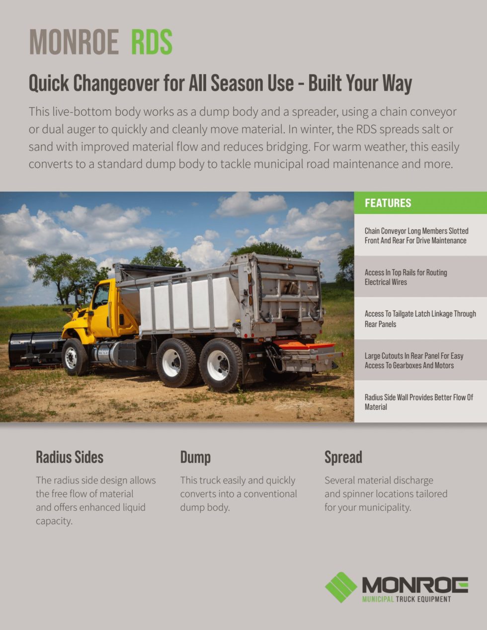 RDS gen4 - Monroe Municipal Truck Equipment